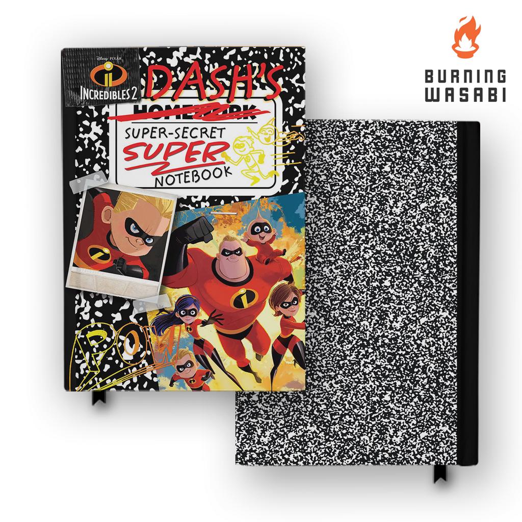 Jual Notebook Buku The Incredibles 2 Dash Diary Hardcover Agenda Custom ...