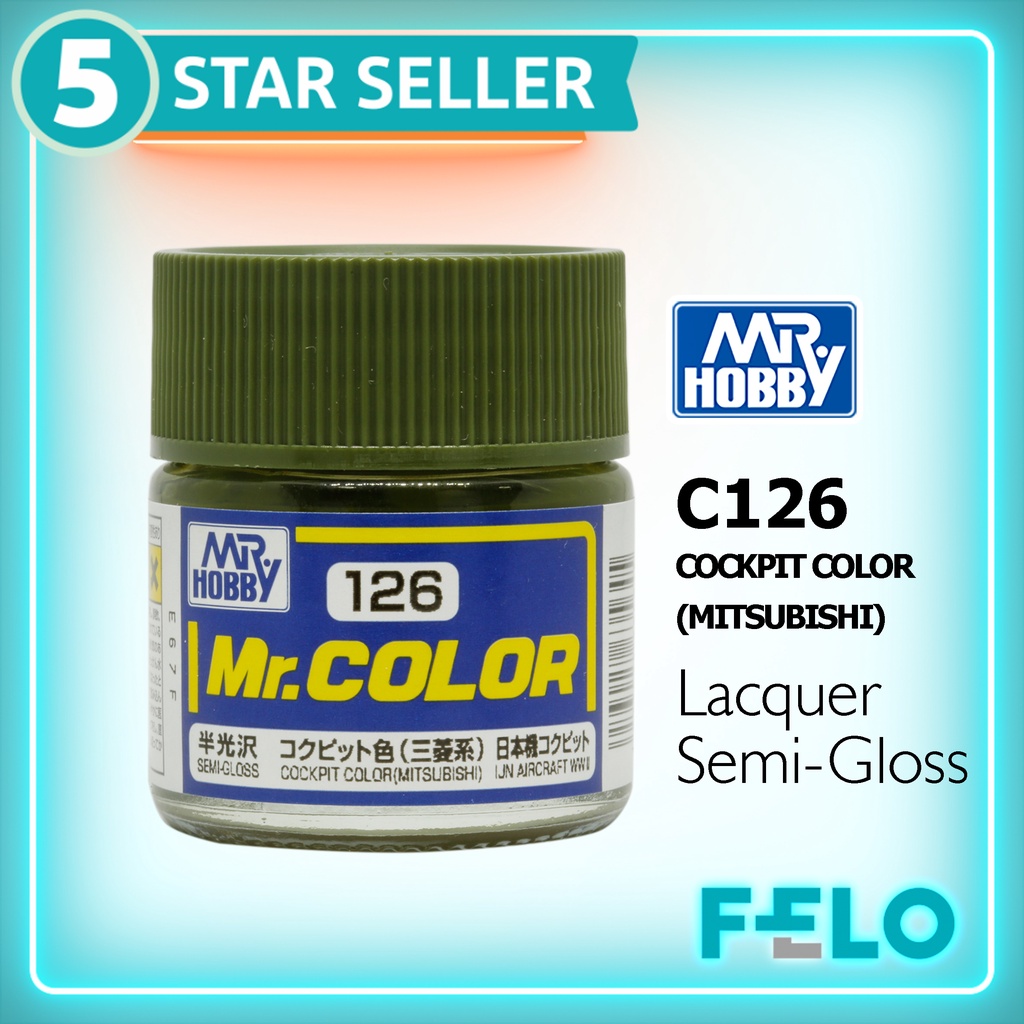 Jual CAT GUNDAM - MOKIT MR COLOR C126 COCKPIT COLOR (MITSUBISHI) / MR ...