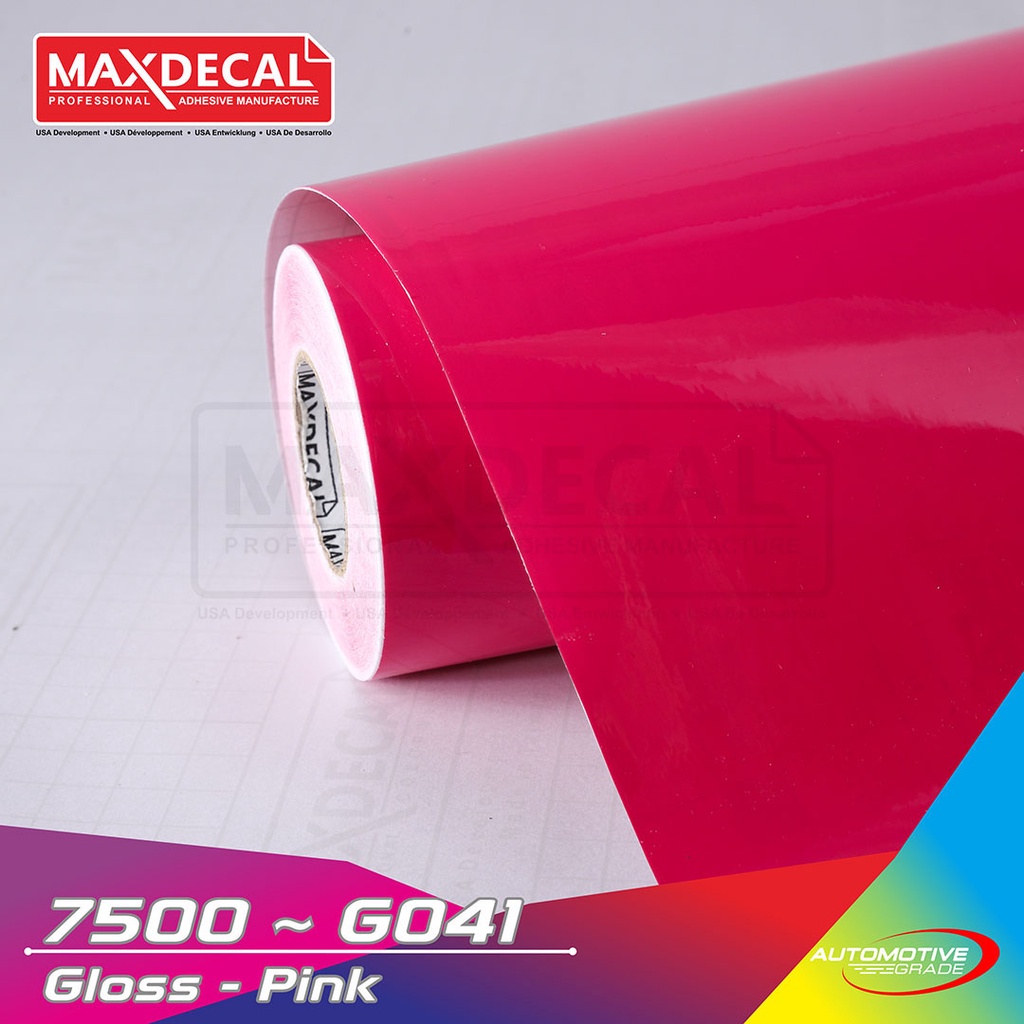 Jual MAXDECAL 7500 - G041 Pink Skotlet Sticker Vinyl Motor [METERAN ...