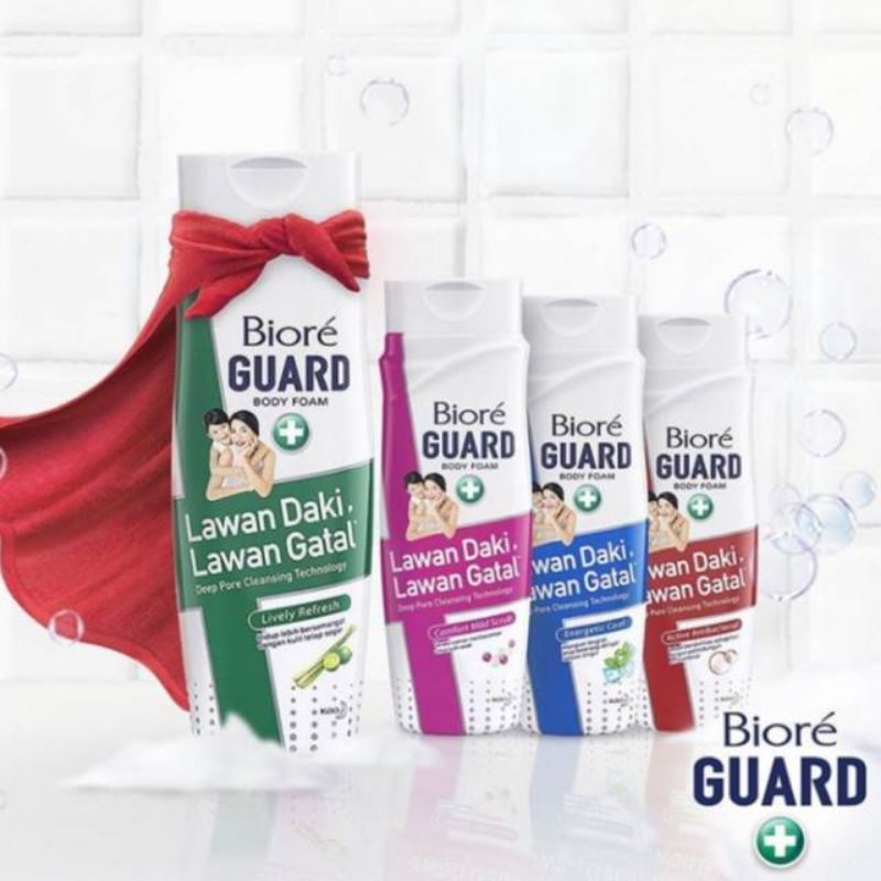 Jual BIORE GUARD BODY WASH BOTOL 100ml & 250ml | Shopee Indonesia