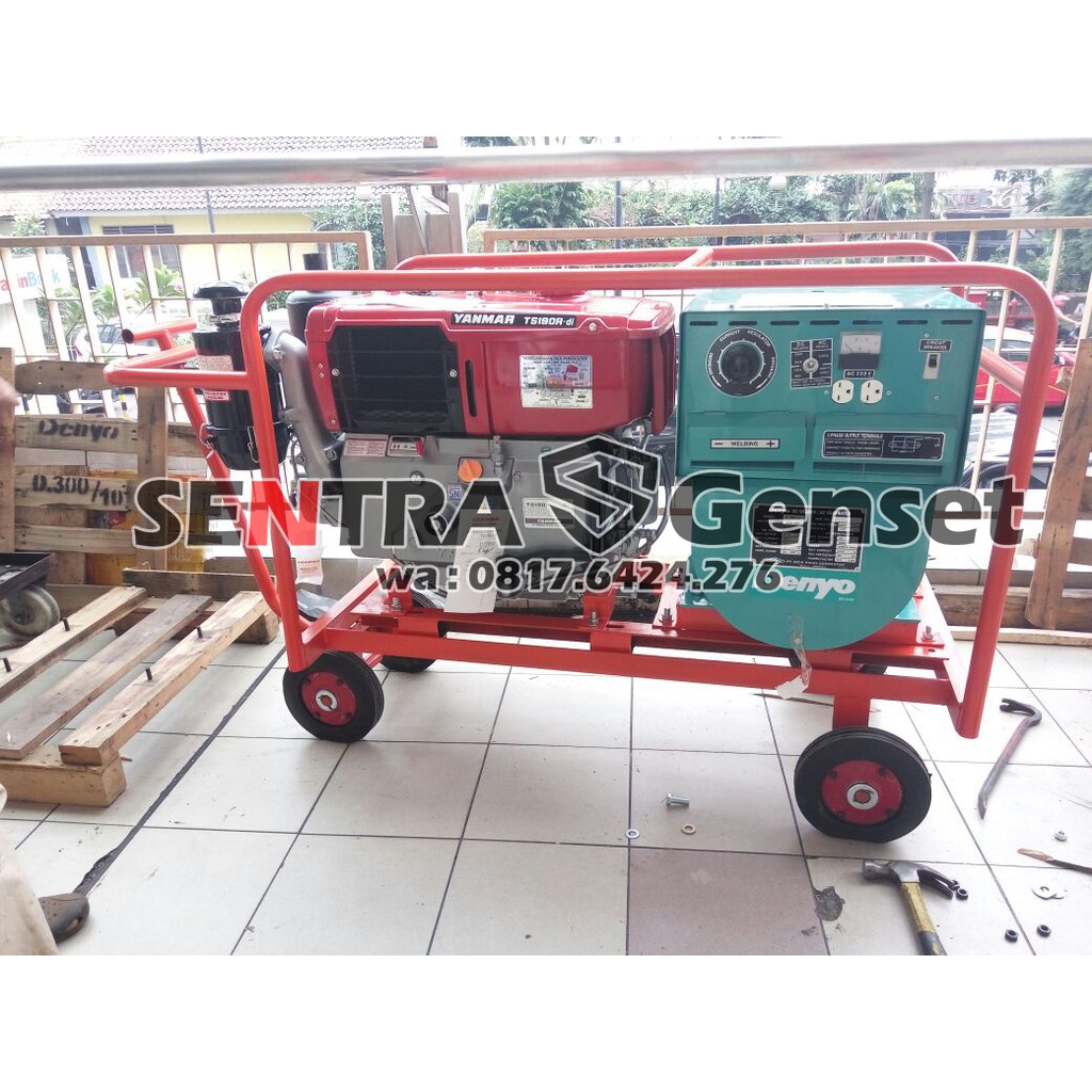 Jual Mesin las denyo diesel yanmar 250 ampere | Shopee Indonesia