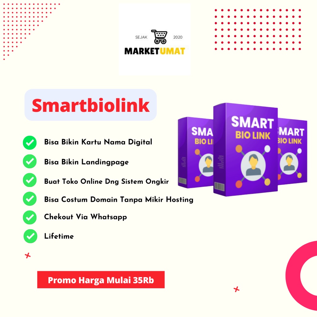 Jual Smart Biolink Unlimited (Life Time) Sekali Bayar Aktif Selamanya ...