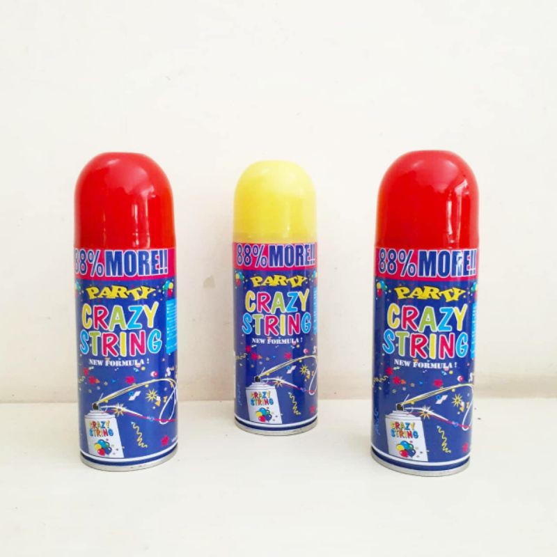 Jual SNOW SPRAY CRAZY STRING (Birthday Party Stuff Perlengkapan Pesta ...