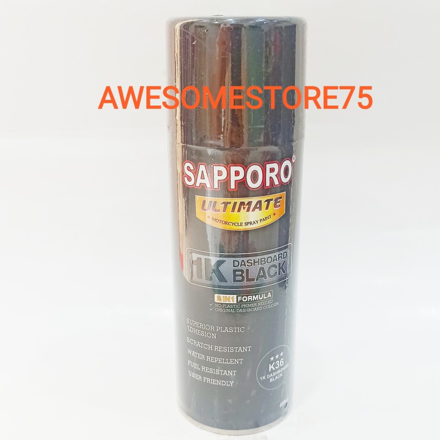 Jual SAPPORO ULTIMATE *** K36 1K DASHBOARD COATING BLACK Hitam Cat ...