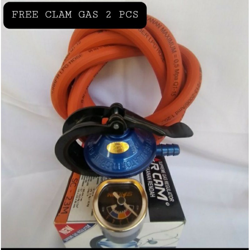 Jual JUAL PAKET STARCAM METER DAN SELANG ORANG PANJANG 2 METER | Shopee ...