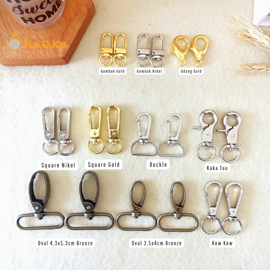 Jual Kait Tas Cantolan / Gaitan / Kewkew - KAITAN TAS TEBAL PREMIUM ...