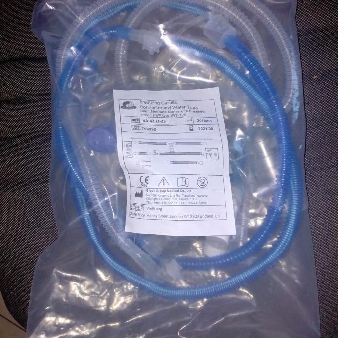 Jual Breathing Circuit Neonatus With Humidifier, Circuit Ventilator ...