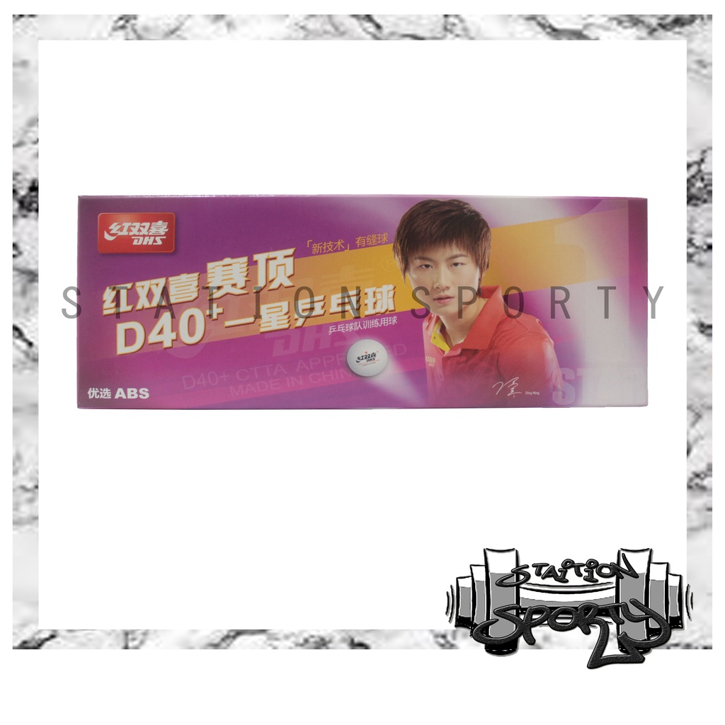 Jual BOLA PING PONG DHS BINTANG 1 D40+ ISI 10 / BOLA TENIS MEJA / BOLA PING PONG ORIGINAL ...