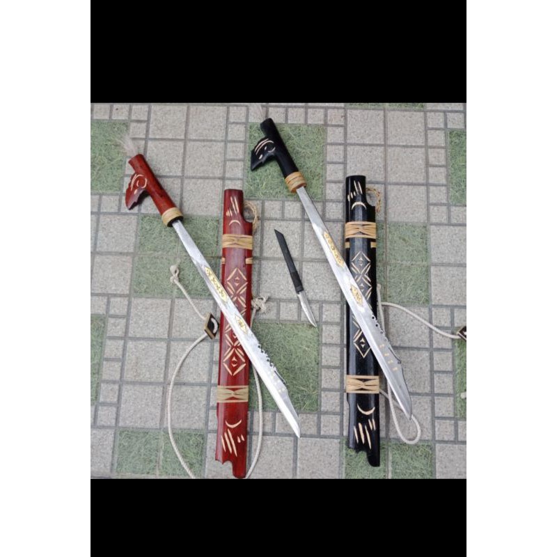 Jual Mandau Motif Tameng2 khas Kalimantan | Shopee Indonesia