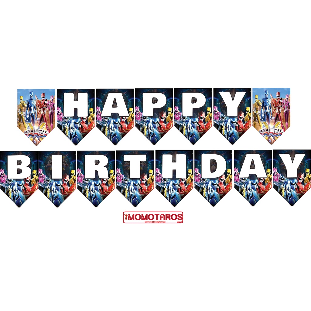 Jual Banner HBD Mini Force set | Shopee Indonesia