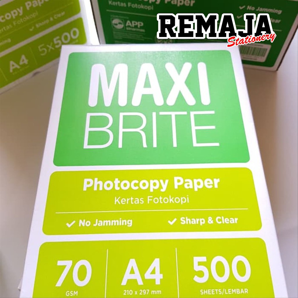 Jual KERTAS HVS MAXI A4 70g | Shopee Indonesia