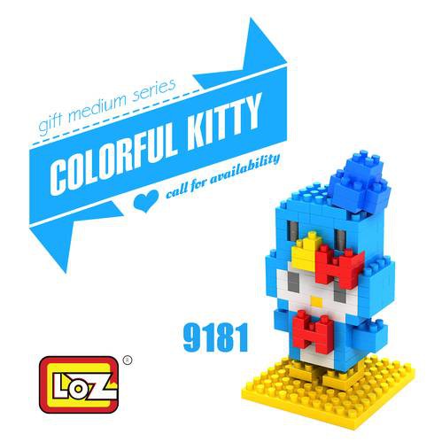 Jual Nano Block Loz 9181 Hello kitty Blue Penguins | Shopee Indonesia