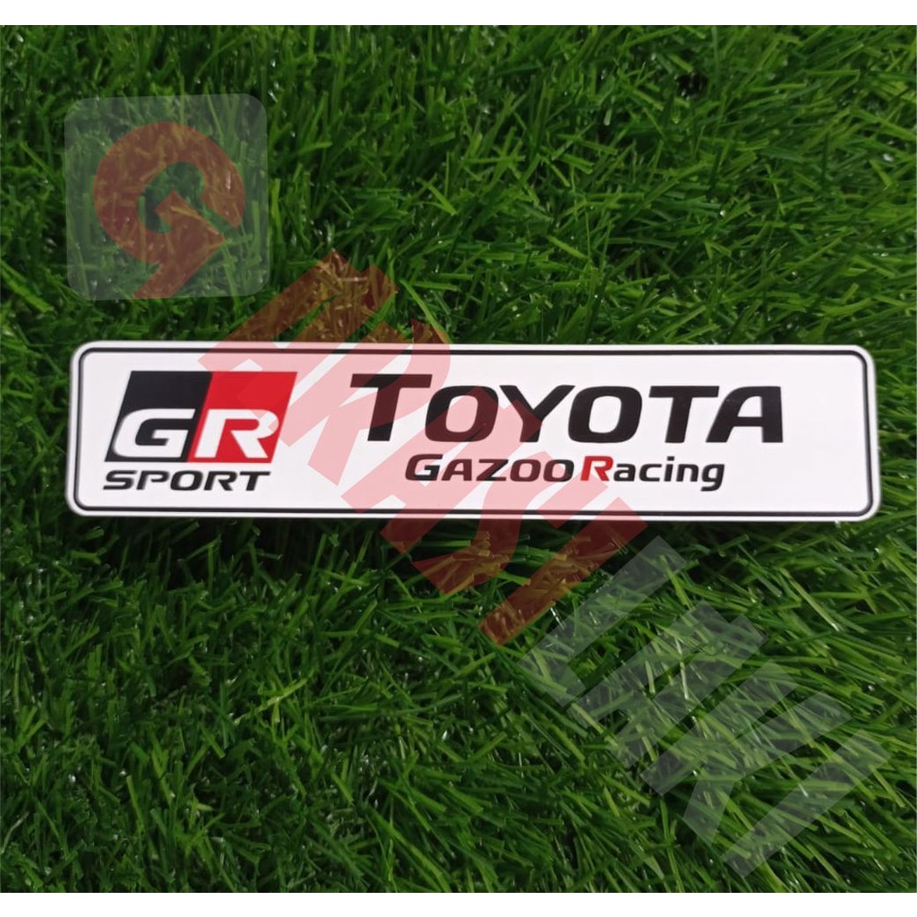Jual STICKER GR TOYOTA GAZOO RACING | Shopee Indonesia