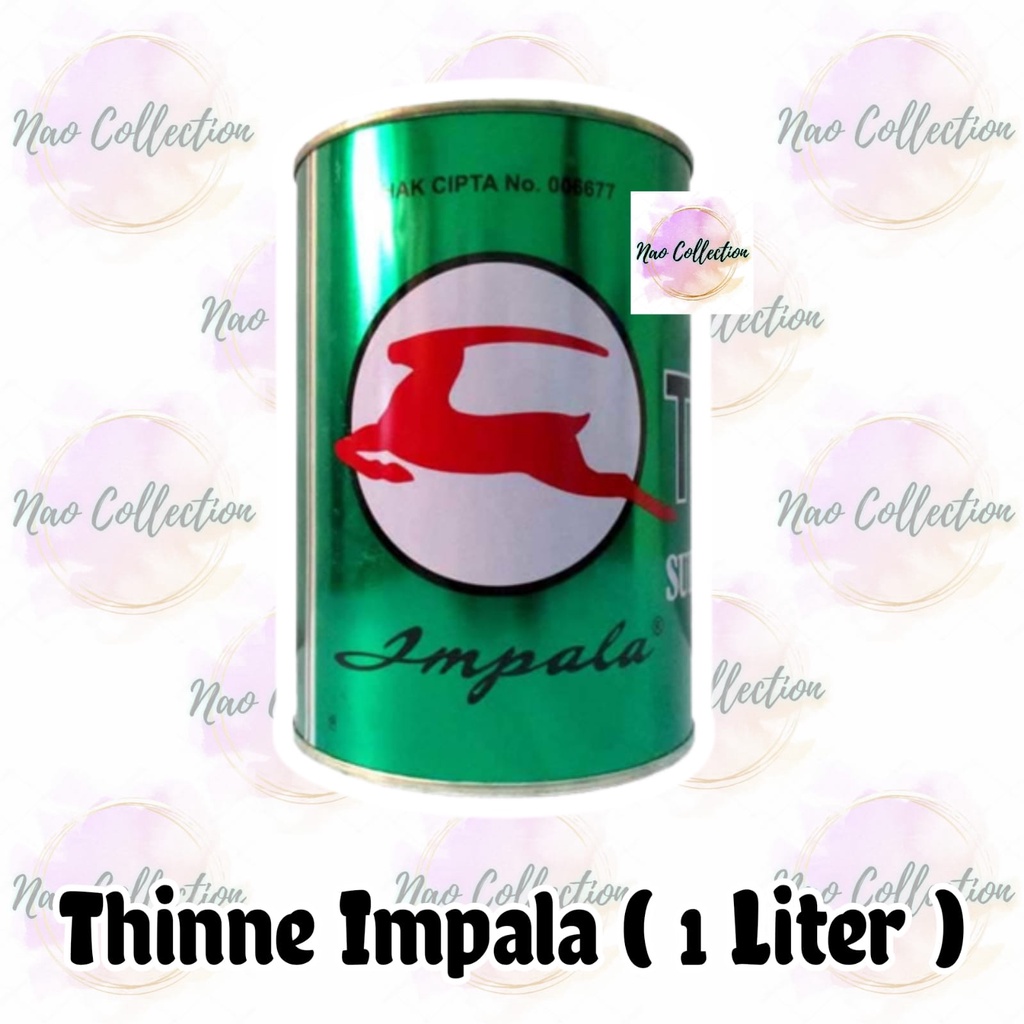 Jual Thinner Impala / Tiner Thiner Impala 1 Liter | Shopee Indonesia