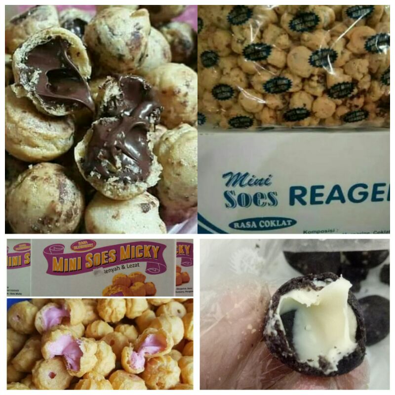 Jual Kue Soes Mini lumer kemasan 250gr | Shopee Indonesia