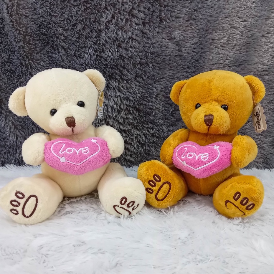 Jual Boneka Beruang Teddy Bear Mini Kecil Joint Love 13 dan 17 cm ...