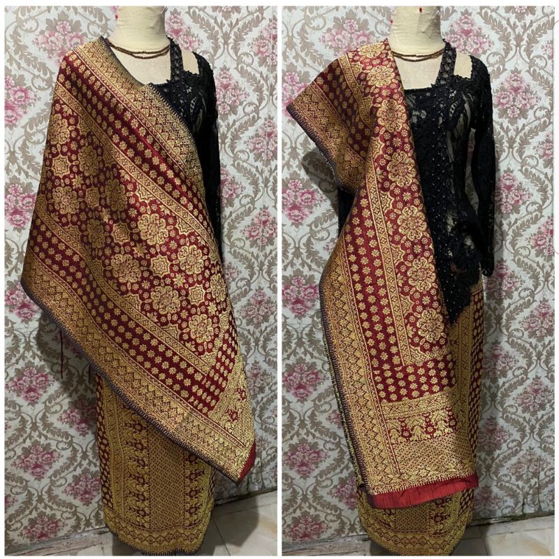 Jual PROMO SPECIAL PAKET PENGANTIN SONGKET KRISTAL SUTRA ALAM PREMIUM ...