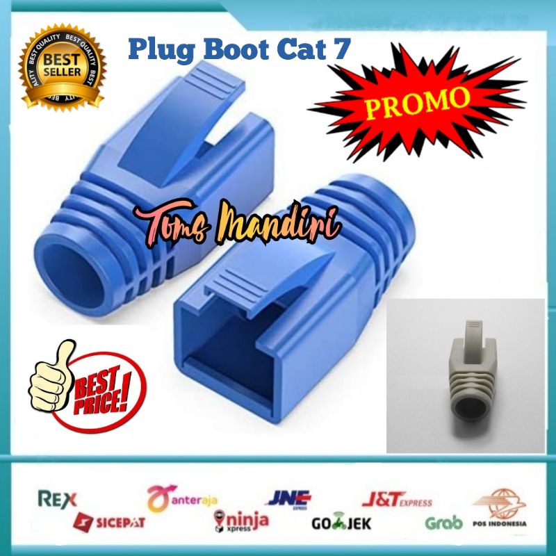 Jual Plug Boot CAT 7 CAT 6/plongboot cat7 cat6/Roberboot cat7 cat6 ...