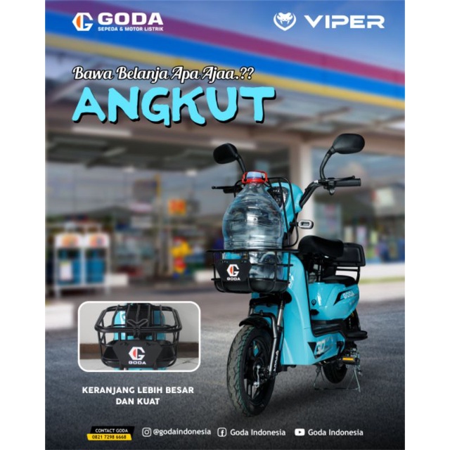 Jual Sepda Listrik Goda 140/141 new ( Khusus Sidoarjo Surabaya Gersik ...