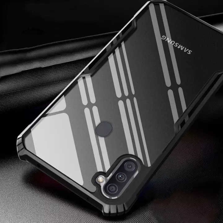 Jual SAMSUNG M30S M30 M20 M10 CASE SHOCKPROOF BUMPER HARD CLEAR IPAKY ...