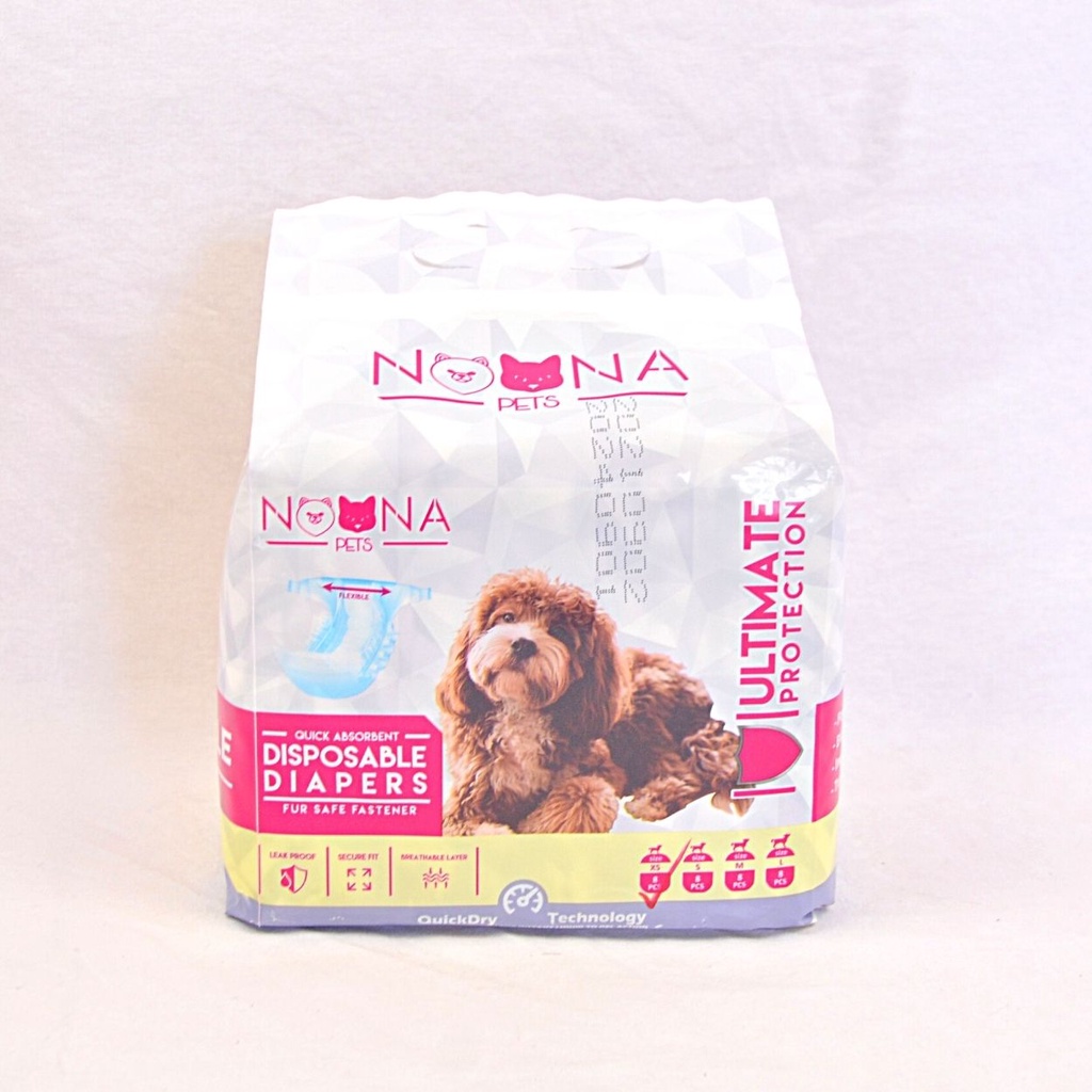 Jual NOONA Female Diaper With Tape Urine Line 8pcs | Shopee Indonesia