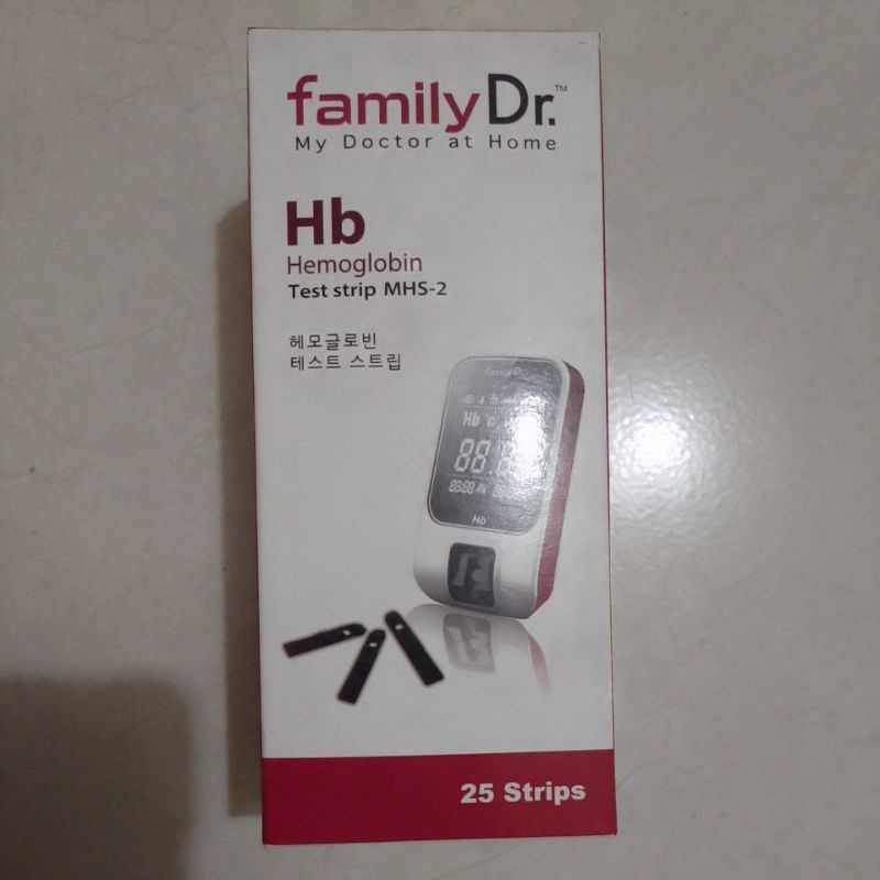 Jual family dr strip hemoglobin 25 test strip | Shopee Indonesia