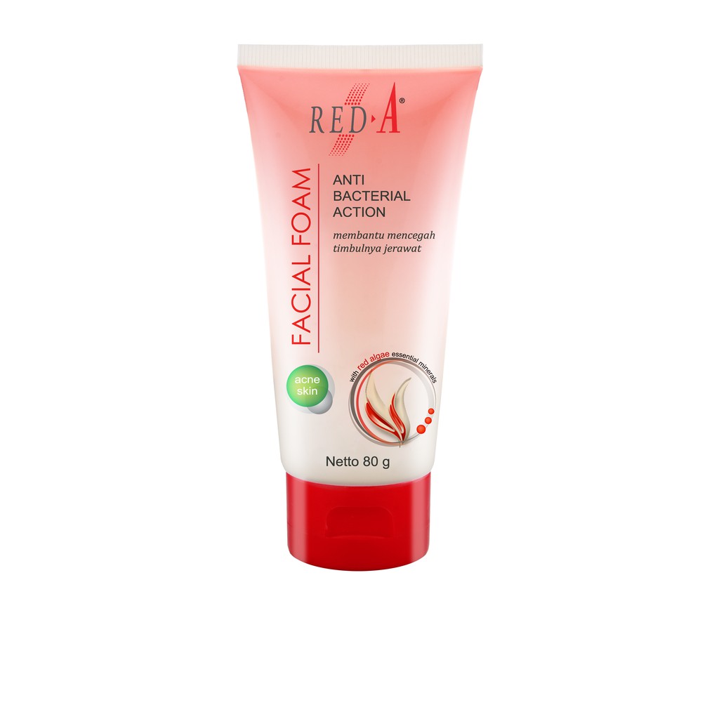 Jual Red-a Facial Foam Acne Skin 80g | Shopee Indonesia