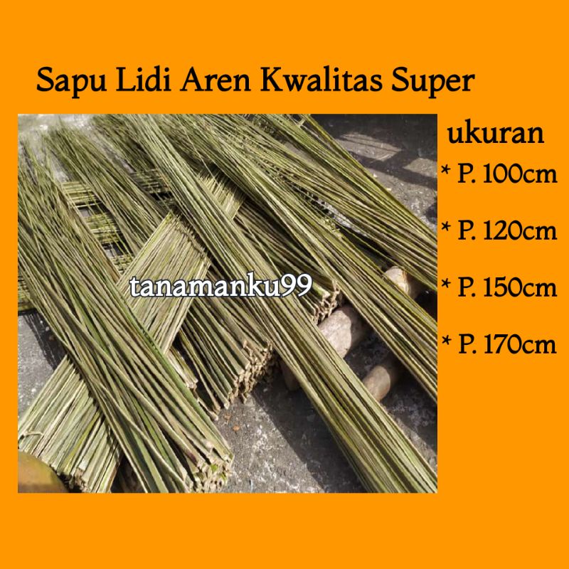 Jual COD Sapu Lidi Aren Kuat Kokoh Awet Super | Shopee Indonesia