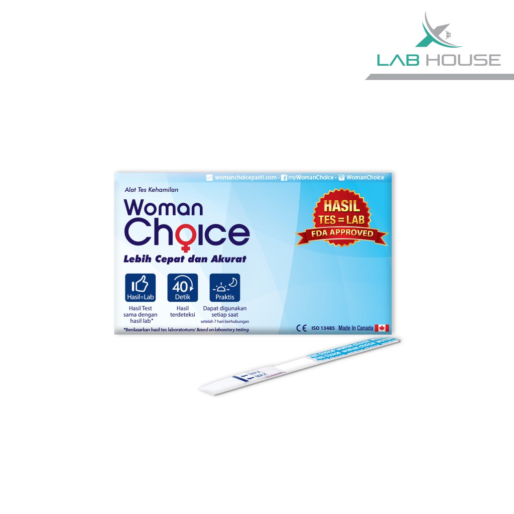 Jual WOMAN CHOICE Stripe - 1 pcs Alat Tes Kehamilan | Shopee Indonesia