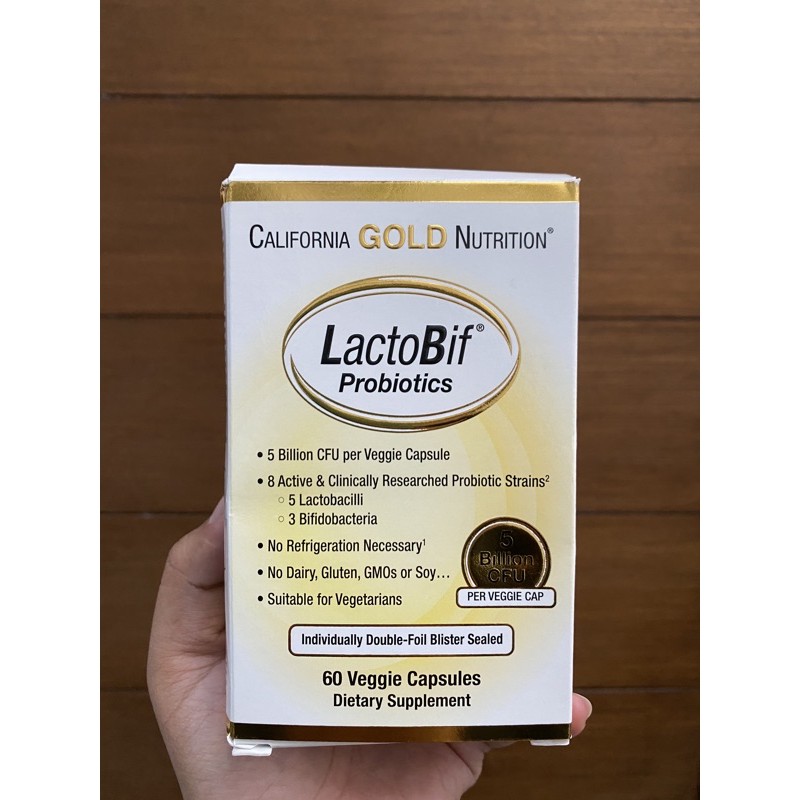 Jual LactoBif Probiotics 5 30 Billion CFU 60 Veggie Capsules California ...