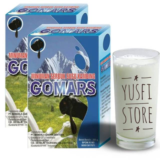 Jual Susu Gomars Susu Bubuk Kambing Gomars | Shopee Indonesia