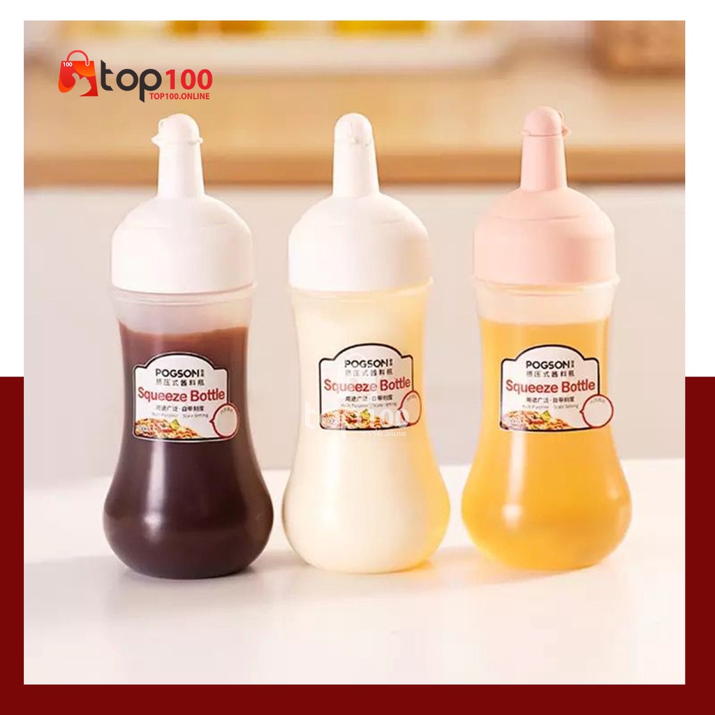 Jual Top100 - Botol Saos Salad Dressing Bottle Sauce Botol Mayonise ...