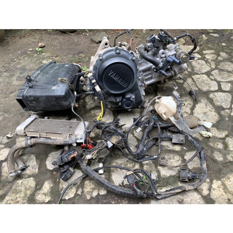 Jual mesin fullset set pengapian Yamaha r15 v3 vva | Shopee Indonesia