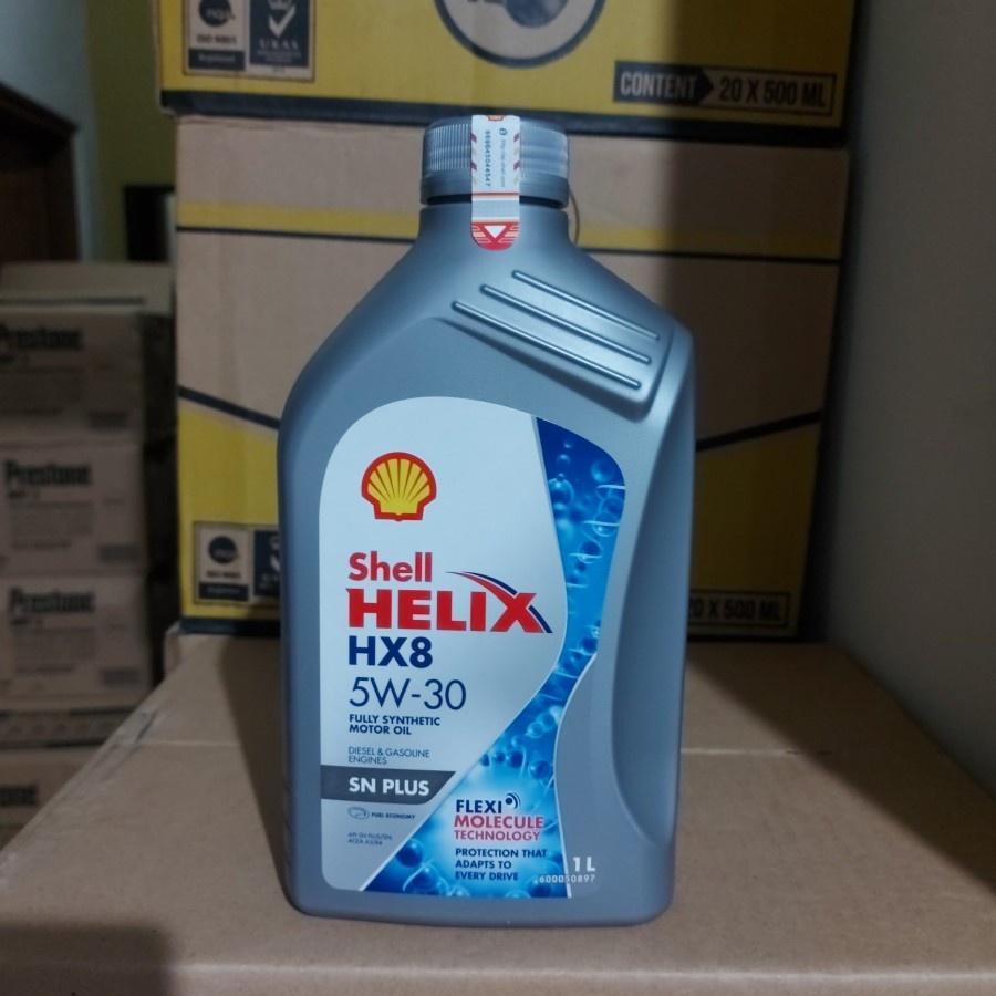Jual Oli Mesin Mobil Shell Helix HX8 5W-30 (1L) | Shopee Indonesia