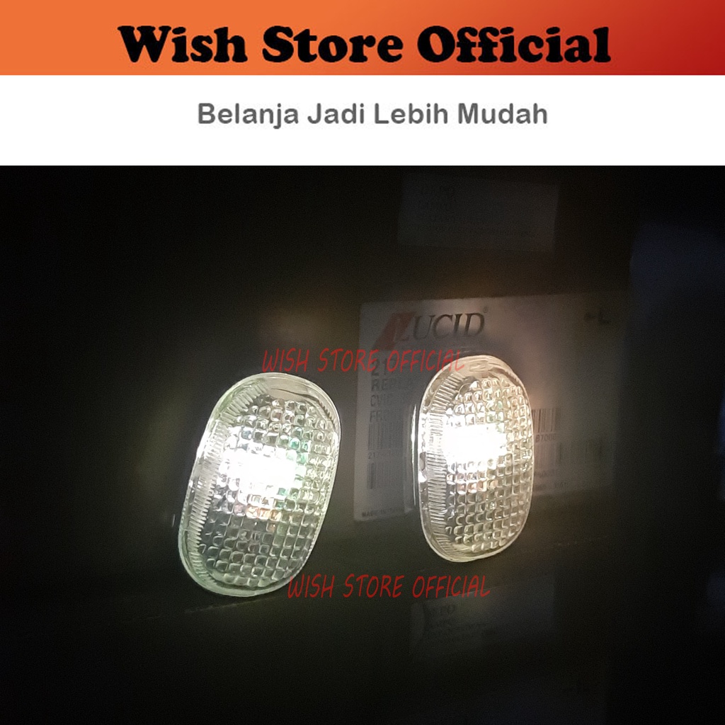 Jual Lampu Samping Fender Sen Reting Rating Riting Sein Side Lamp Variasi Universal Kristal ...