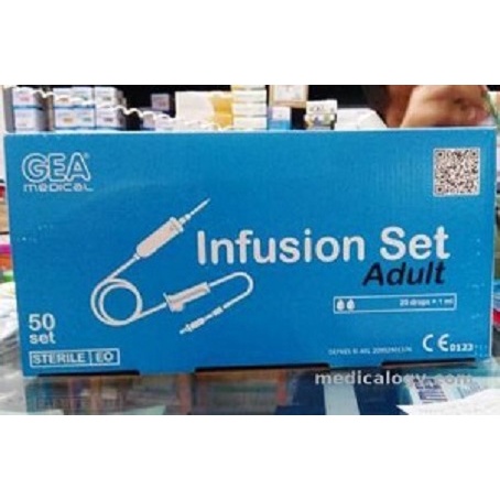 Jual infus set dewasa ( 1 box isi 50 set ) | Shopee Indonesia