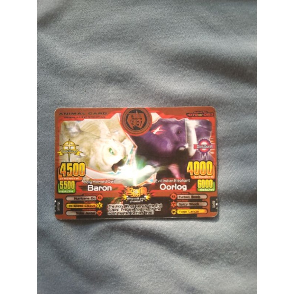 Jual Battle Cards Oorlog vs Baron Animal Kaiser original | Shopee Indonesia