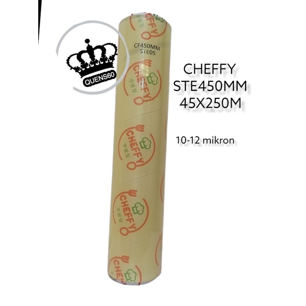 Jual CHEFFY WRAPPING ROLL 45cm x 250 meter PLASTIK WRAP KEMASAN MAKANAN ...