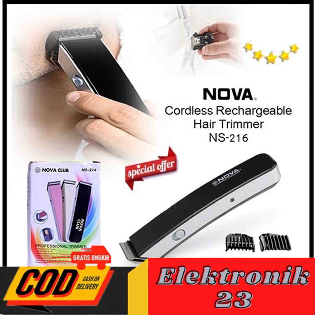 Jual Mesin Cukur Nova NS-216/Alat Cukur Nova NS-216/Alat Cukur Kumis ...