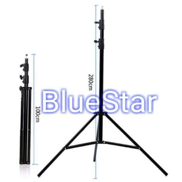 Jual Stand Lampu Studio 280 CM - Tripod Lampu Studio | Shopee Indonesia