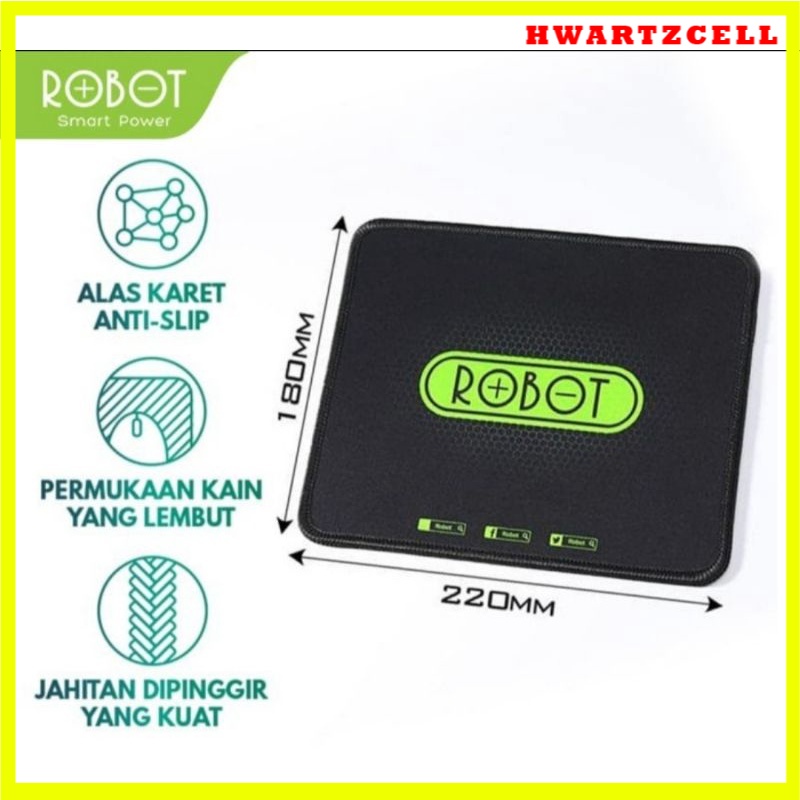 Jual MousePad Robot MP01 RP01 Black - Robot Mouse Pad Hitam | Shopee ...