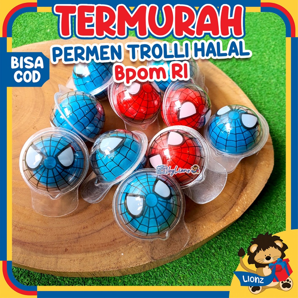 Jual Permen halal trolli planet gummy isi selai / permen viral halal ...