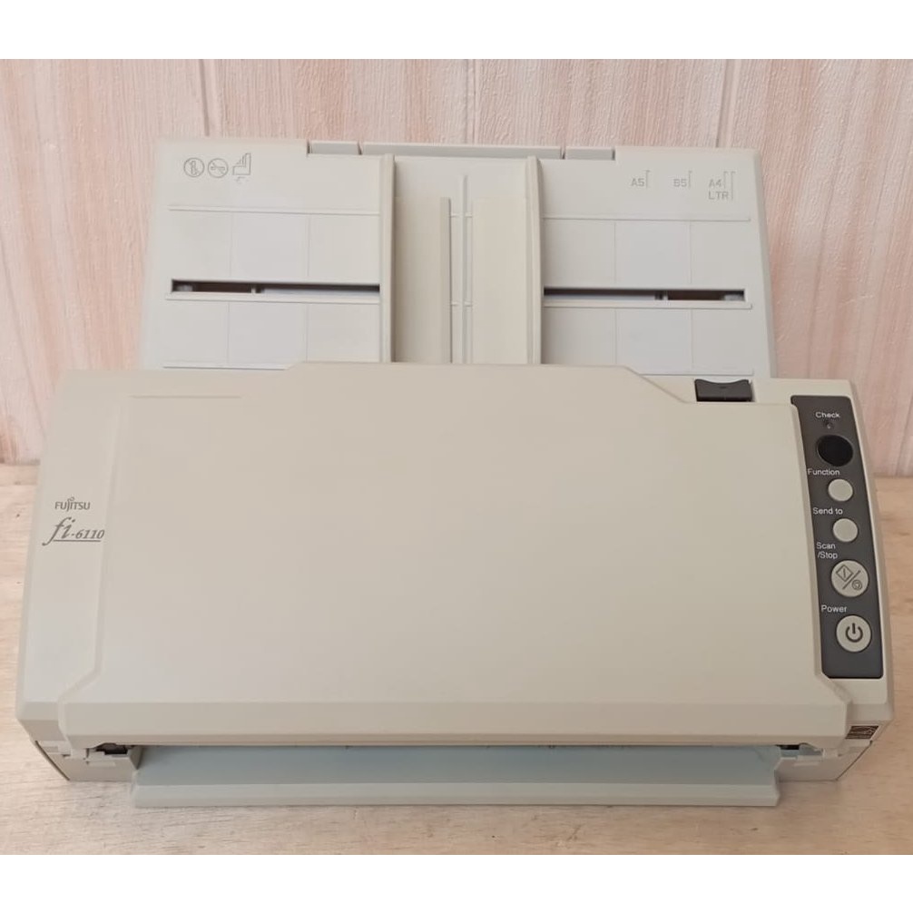 Jual Scanner Folio Fujitsu Fi-6110 Bisa Scan Dokumen F4 Folio Legal ...