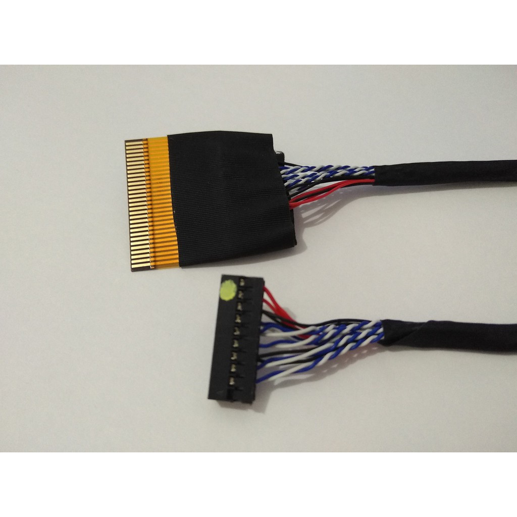 Jual Kabel Panel LVDS Wire IL FFC 30Pin single CH 8Bit LCD/LED TV 18.5 ...