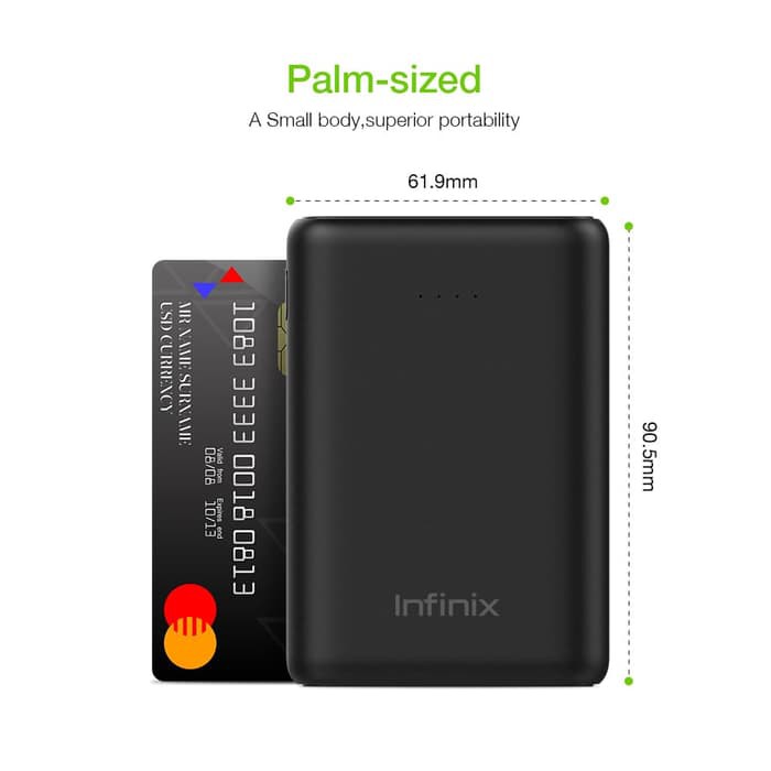 Jual Infinix Powerbank 10000mAh Quick Charge XP01 | Shopee Indonesia