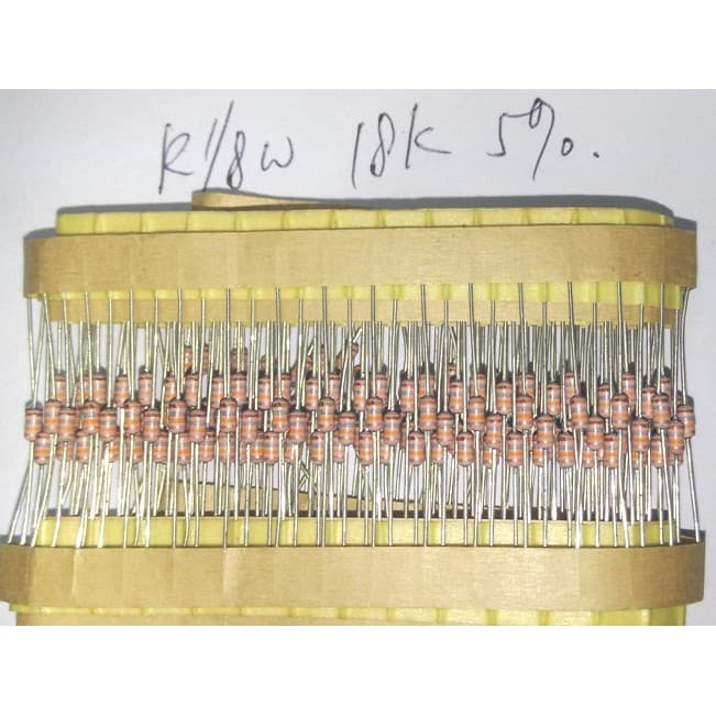 Jual Resistor R1/8W 18K Carbon Film | Shopee Indonesia