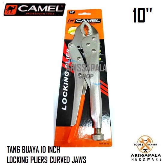 Jual CAMEL Tang Buaya Catok Buaya Tang Jepit Locking Pliers 10 inch ...