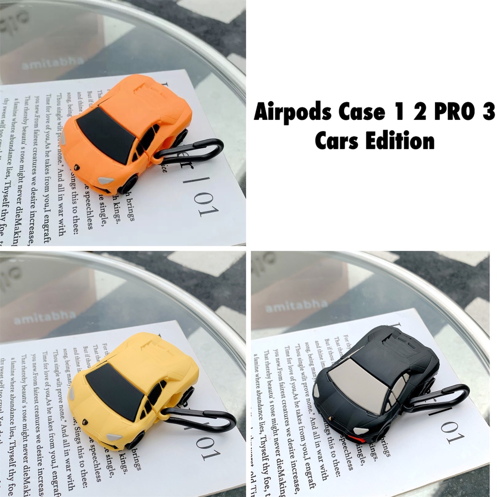 Jual Airpods Case 1 2 3 PRO Lamborghini Cars Mobil Soft Casing Silicon ...