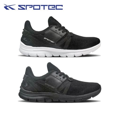 Jual Sepatu Sekolah Hitam / Sepatu Lari SPOTEC | Shopee Indonesia