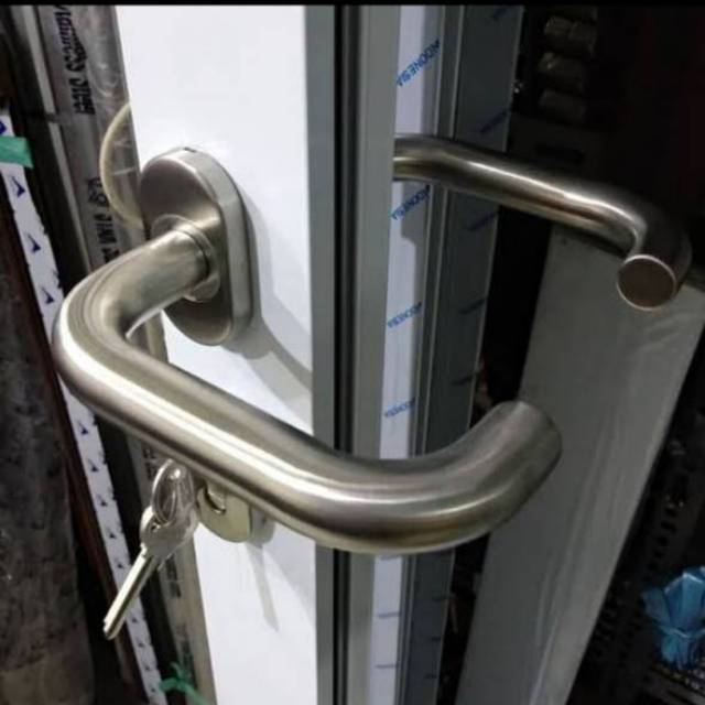 Jual Kunci Pintu Alumunium A1 A31 P1 8530 Set 30 mm set KNOB KODAI ...